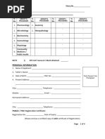 NMC Revised Declaration Form (Faculty & Residents) | PDF | Doctor Of ...