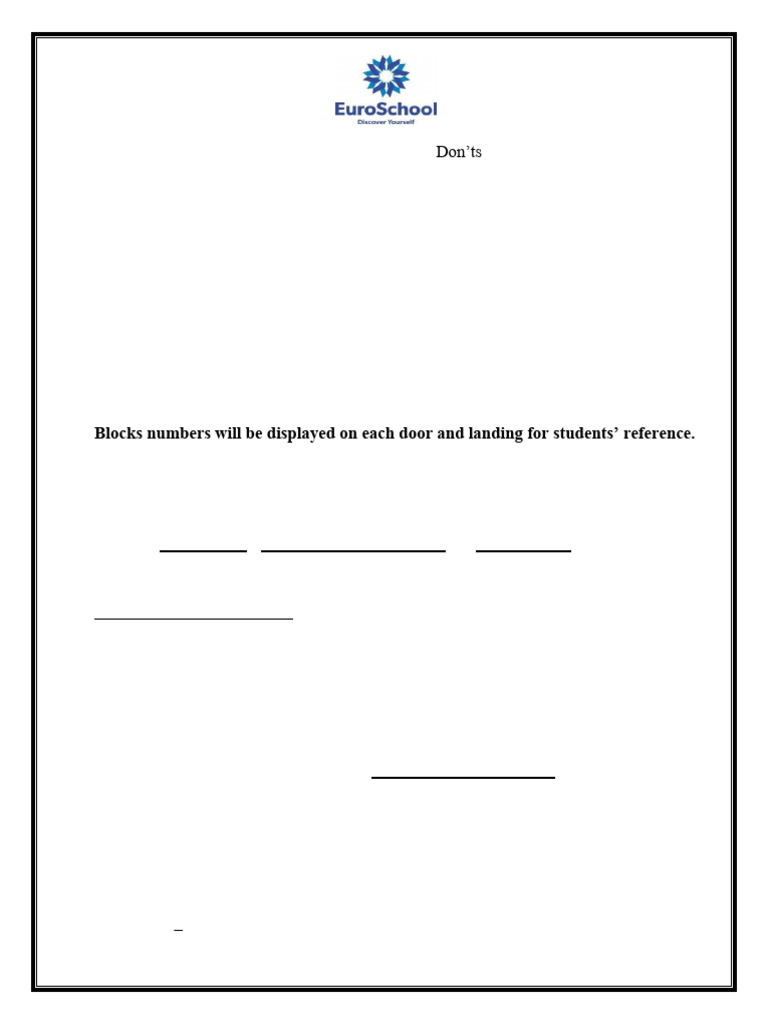 Dos - and - Dont's - For - Grade 10 SA-1 - Examination - 2024-25 ...