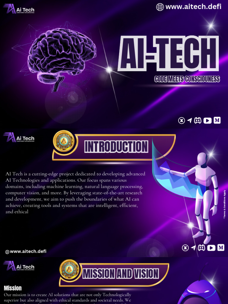 Aitech.defi Official Desk | PDF | Artificial Intelligence | Intelligence (AI) & Semantics