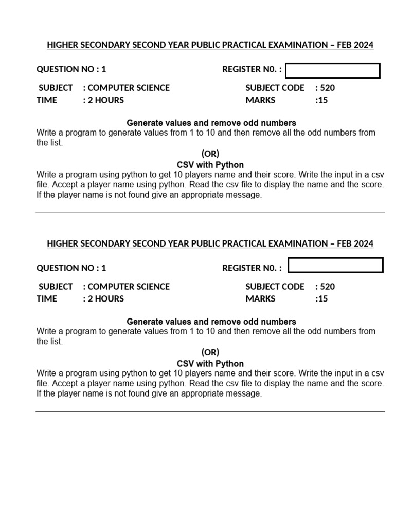 12cs Practical Questions | PDF | Odds | Letter Case