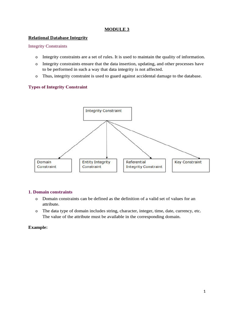 module3 | PDF | Relational Database | Data Management