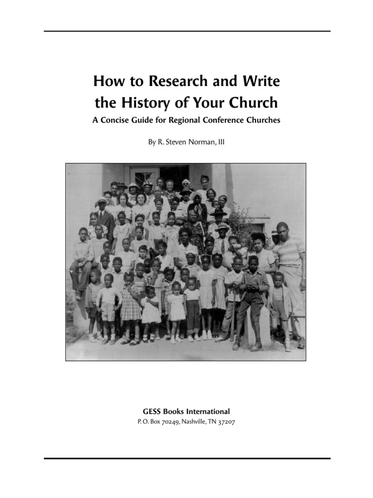 How To Write History Full | PDF