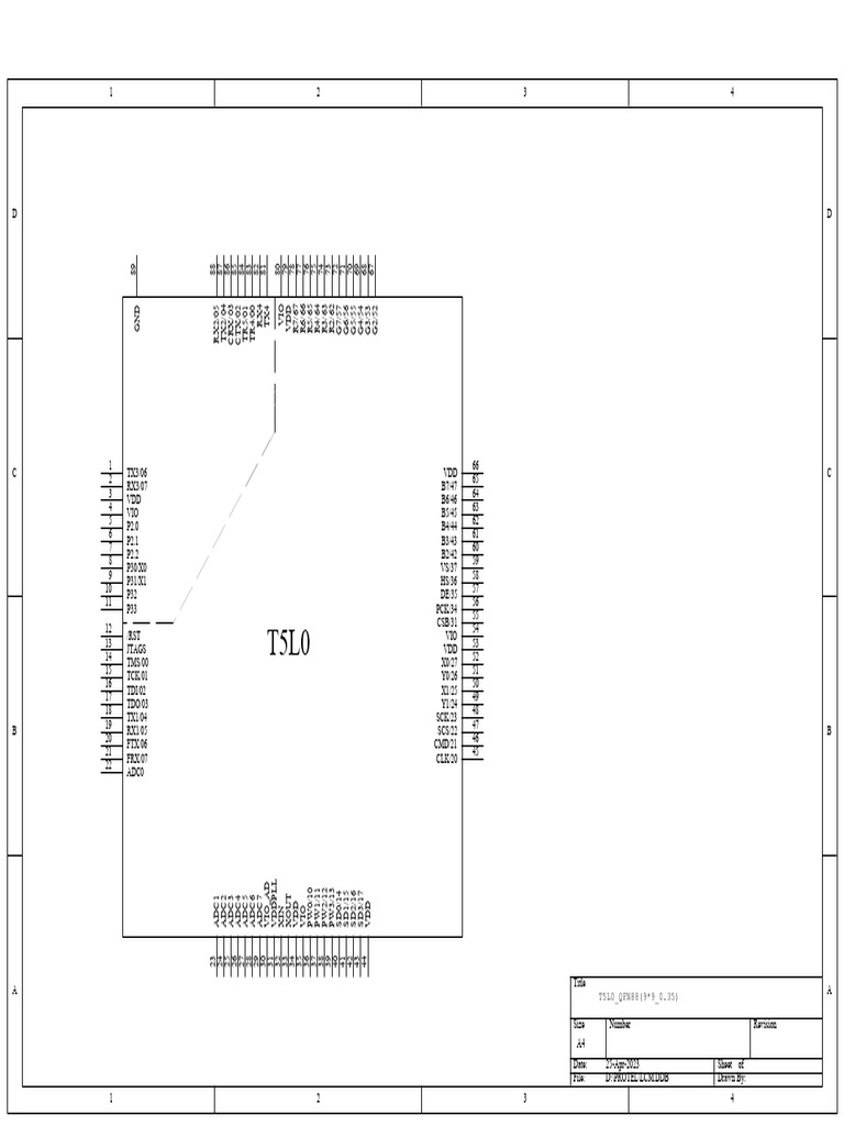 T5L0 QFN88封装 | PDF