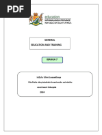 Grade 7 Isizulu Lesson Plan Template | PDF | Lesson Plan | Learning