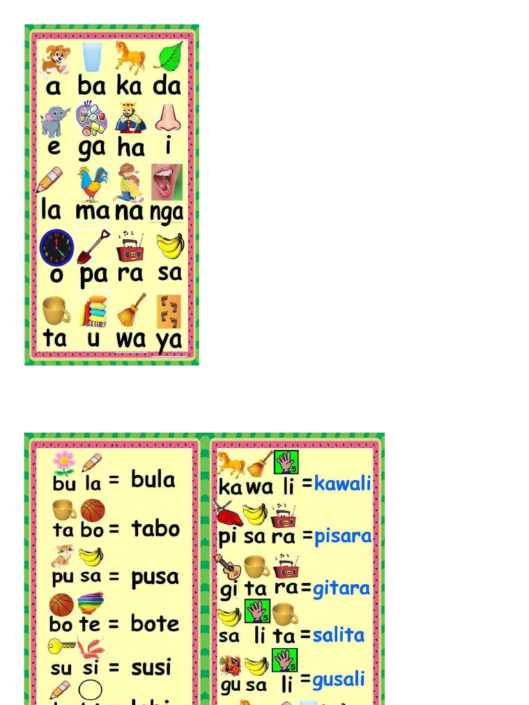 Panimulang Pagbasa | PDF