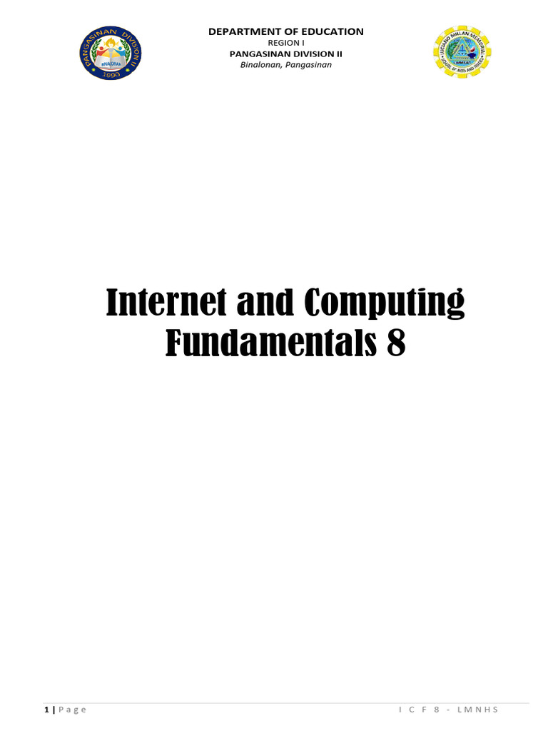 Internet and Computing Fundamentals 8 | PDF | Computer Network ...