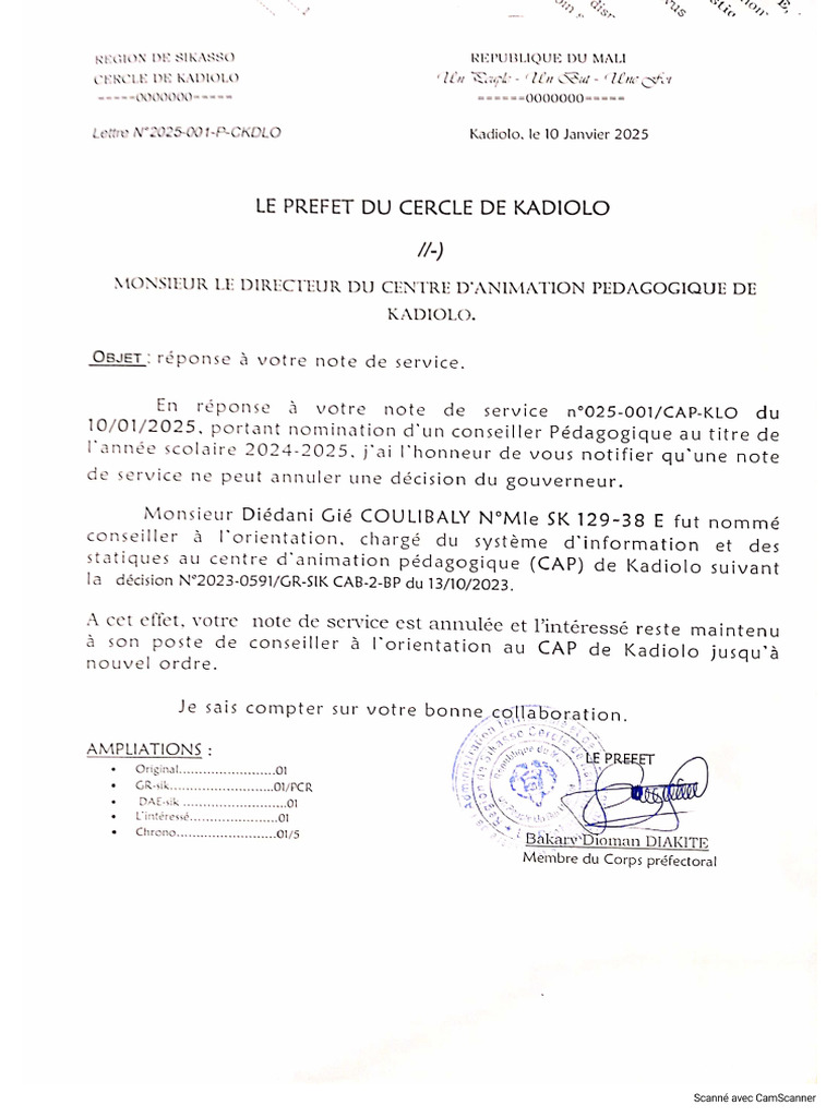 Lettre D.CAP | PDF