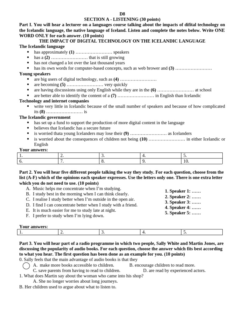 D8-BT | PDF | Multilingualism | Aquifer