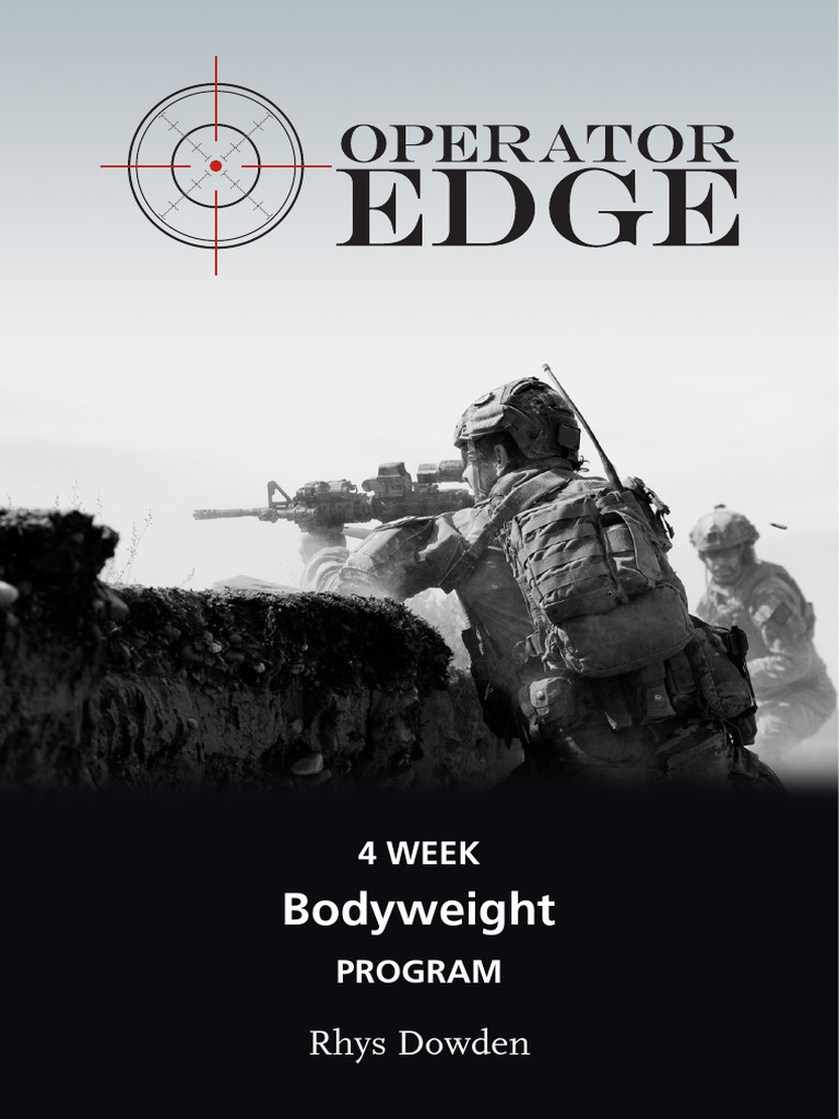 Operator-Edge-4wk-program | PDF | Health Care | Health Professional