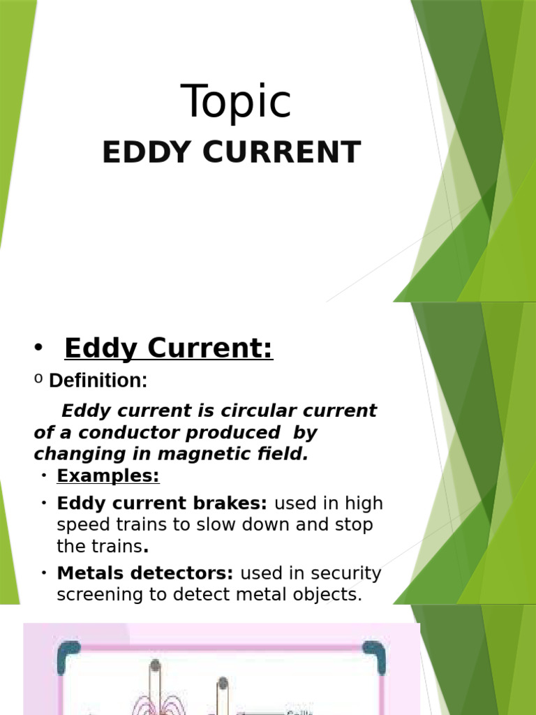 Eddy Currents: Uses and Impacts | PDF