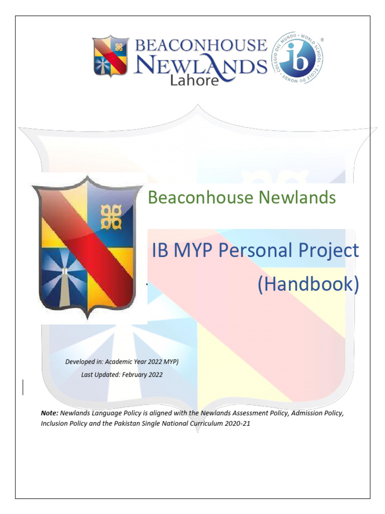 Student Handbook | PDF | Learning | Goal