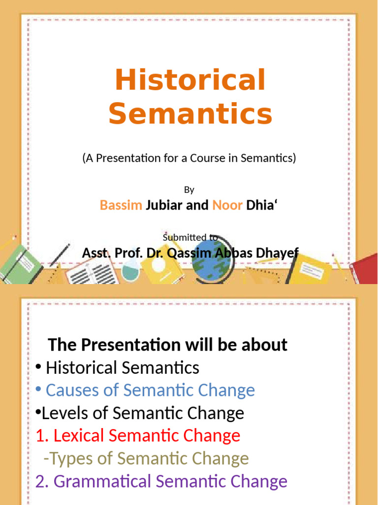Understanding Historical Semantics | PDF | Semantics | Word