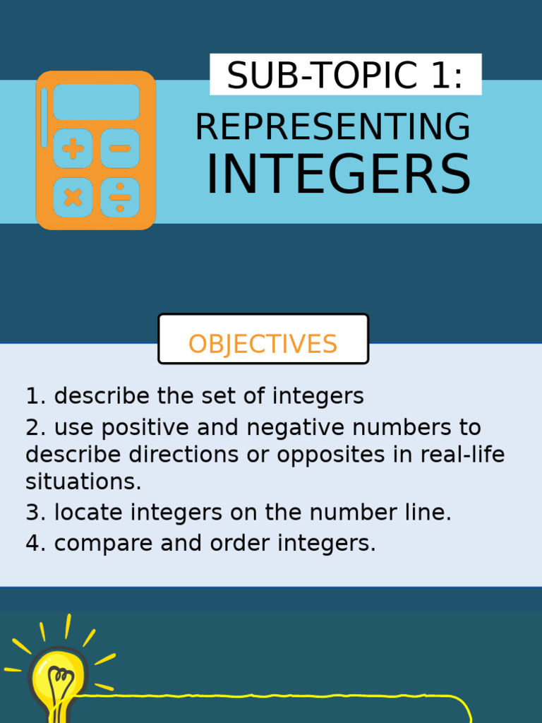 4. Q3-Math7-Week4-Integers | PDF | Money | Economies