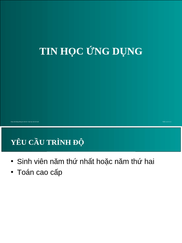 THDC Chuong 1 | PDF