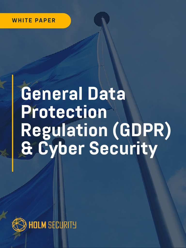 ENG - GDPR | PDF | Security | Computer Security
