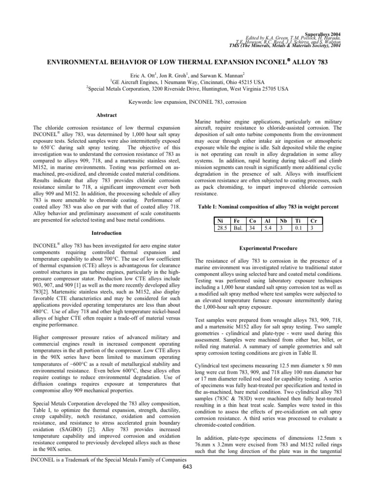 Superalloys_2004_643_652 | PDF | Corrosion | Metals