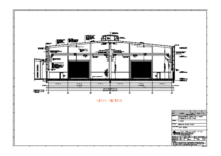KOL 0160 Vizag Proposal Drawing R0 Cross Section | PDF