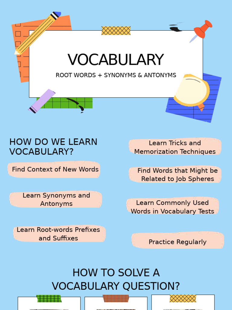 Unit 3 Vocabulary Lecture 9 | PDF | Linguistics | Interpretation ...