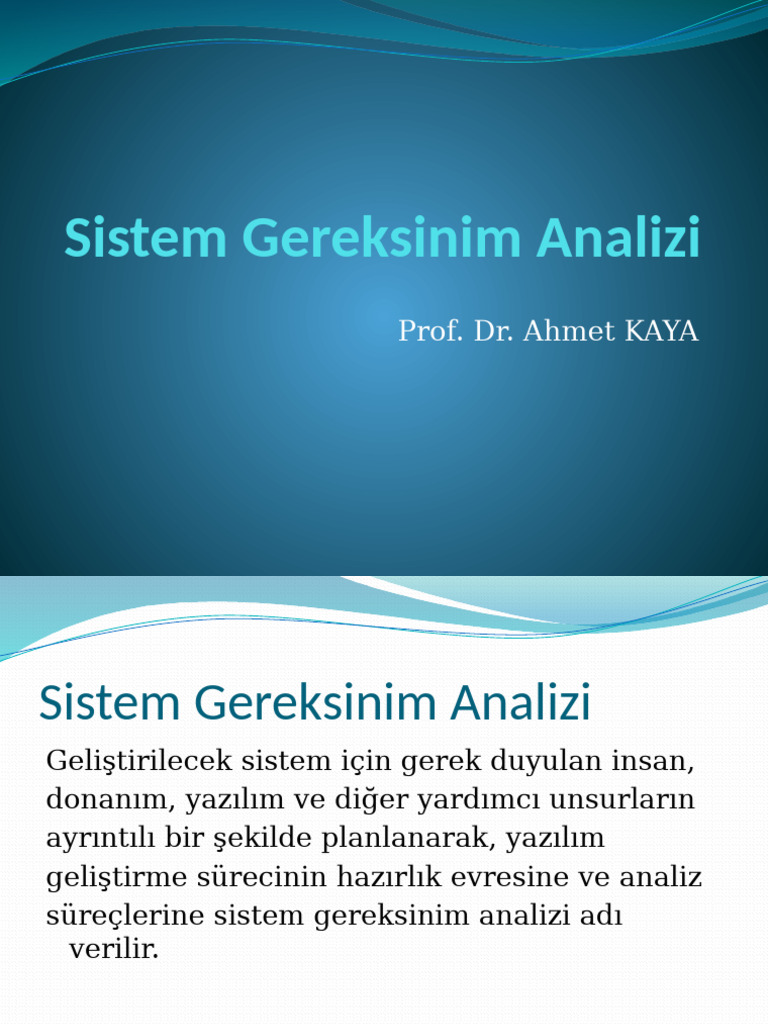 Yazılım Mimarileri Ders-2 | PDF
