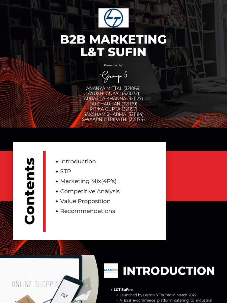 B2B_ ppt_Group 5 | PDF | Procurement | Supply Chain