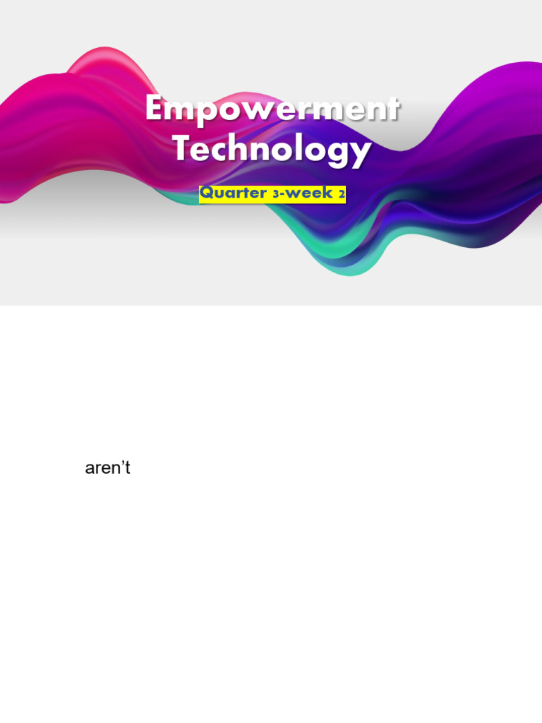 EmTech PPT Lesson 2 2.2 | PDF | Malware | Cyberspace