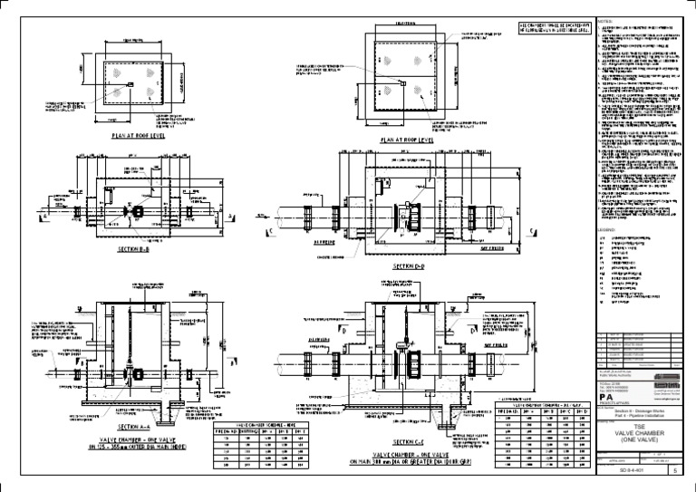 SD 8-4-401 Rev 5 TSE Valve Chamber (One Valve) | PDF