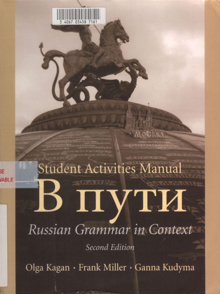 Student Activities Russian Grammar | PDF | Translations | Grammar