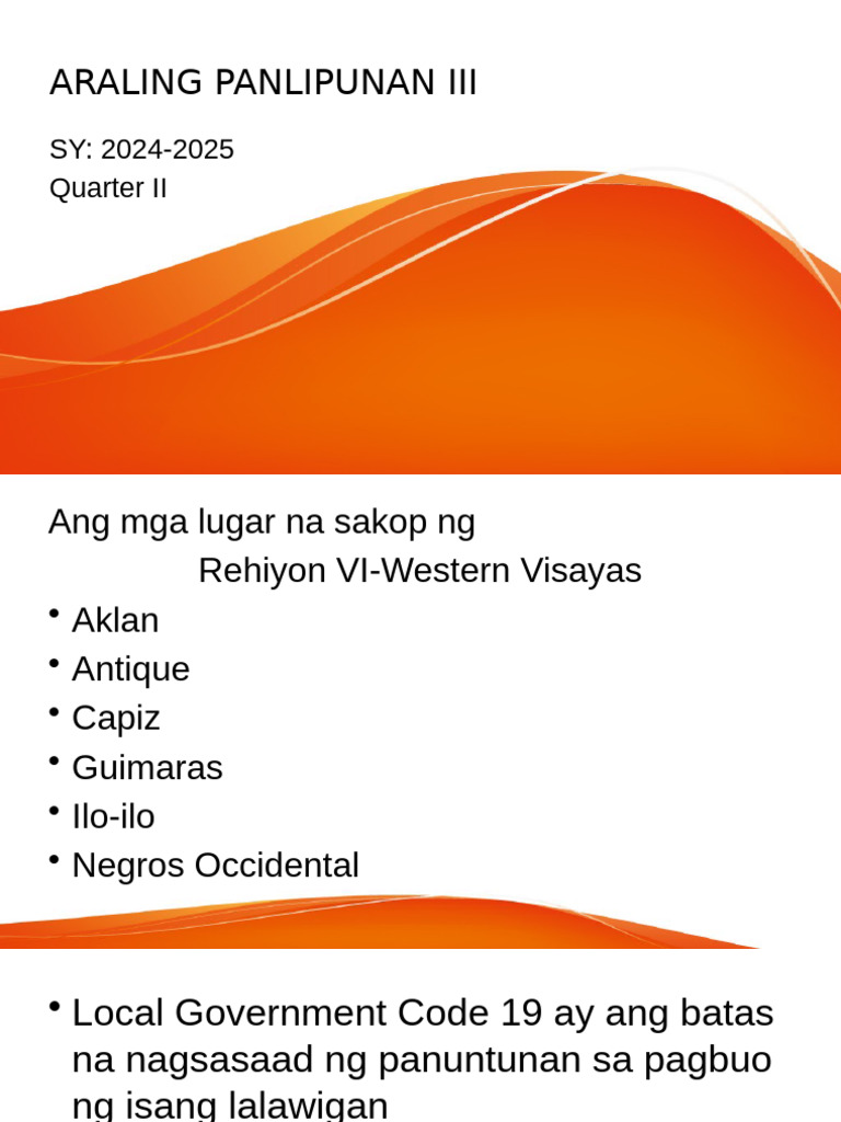 Araling Panlipunan | PDF