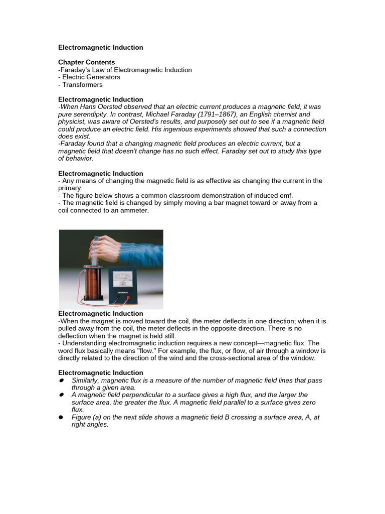EMI-GENERATORS-TRANSFORMERS-no-vids (1) | PDF | Electromagnetic ...