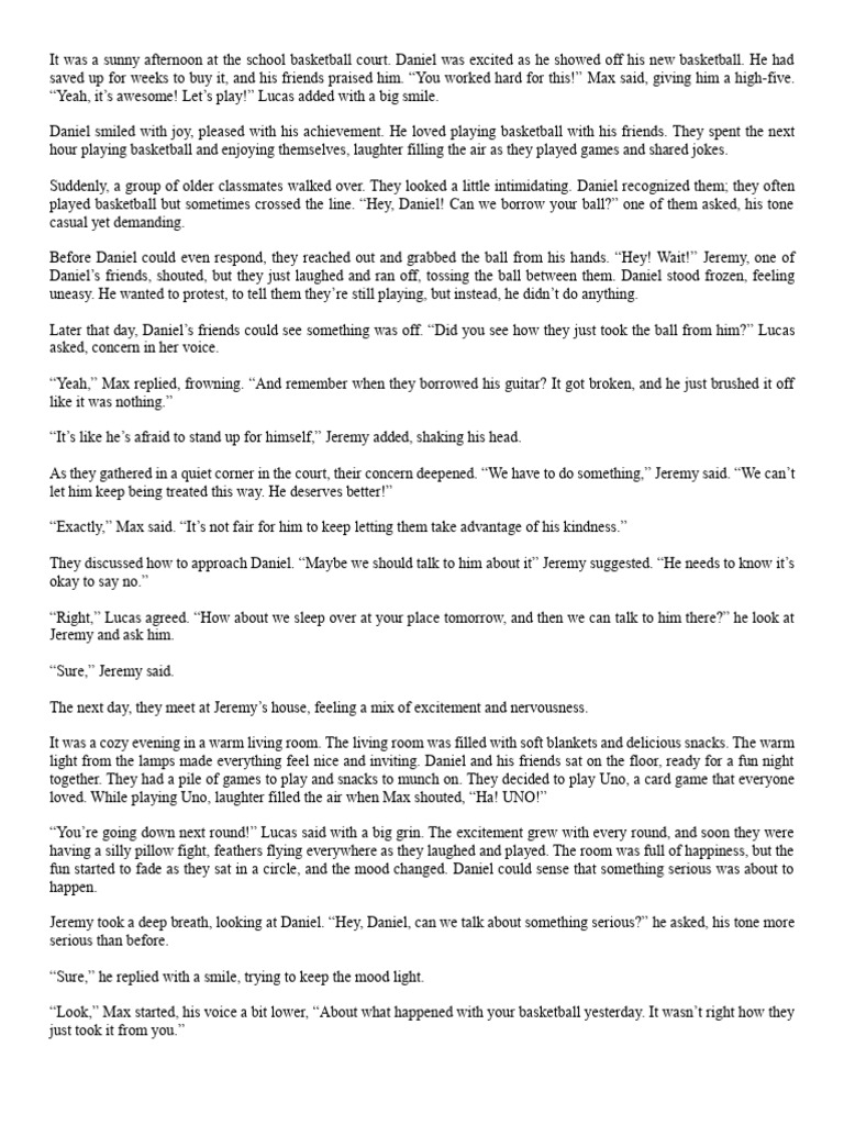 Short Story Final | PDF | Anger