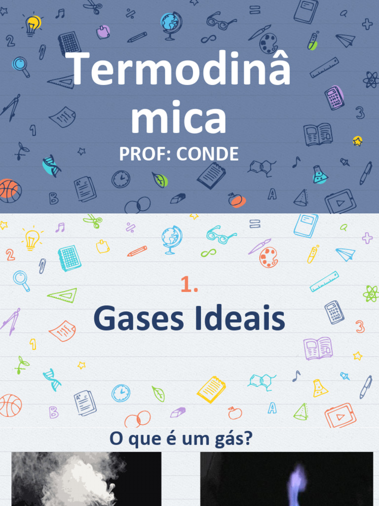 Termodinmica-2Ano | PDF | Gases | Temperatura