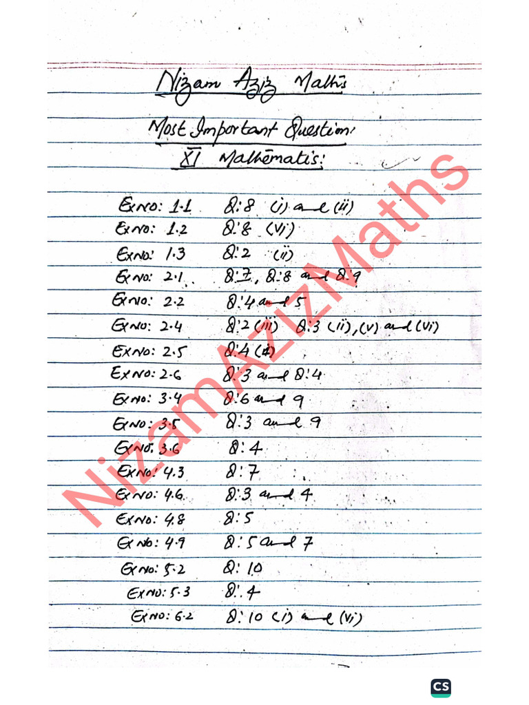 Xi Math Target Paper - 240603 - 202832 | PDF