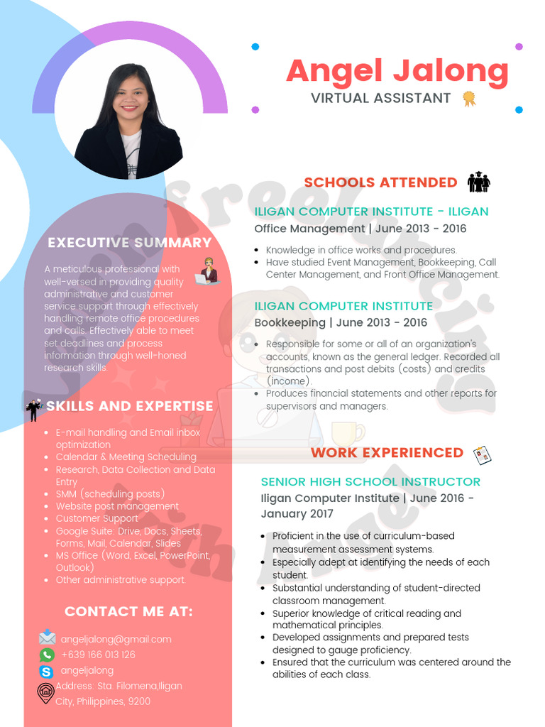 MAKE A COPY FIRST - Angel Jalong CV - 20241202 - 210400 - 0000 | PDF ...