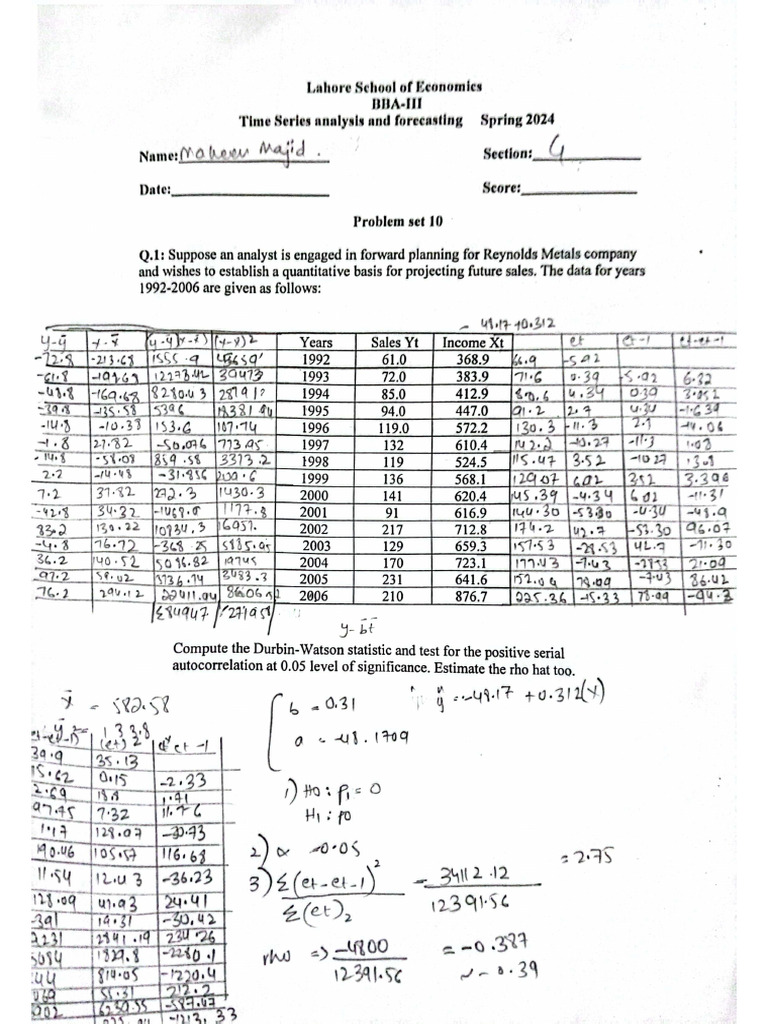 Problem Set 10 Pdf 
