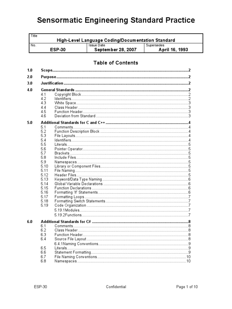 Esp 30 | PDF | Namespace | Parameter (Computer Programming)