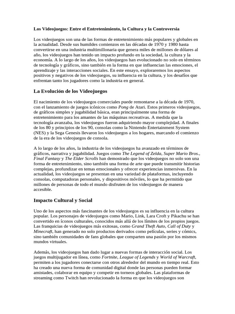 DFGDFGDFG 1 | PDF | Videojuegos | Juegos de consolas