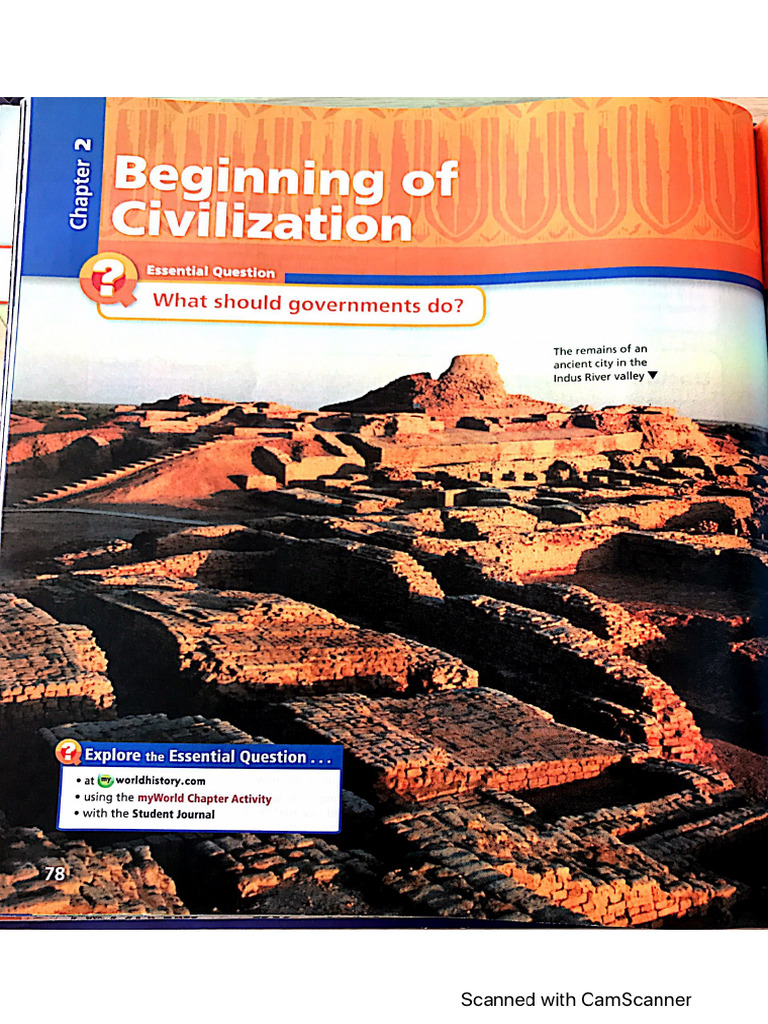 CH 2 Beginning of Civilization | PDF