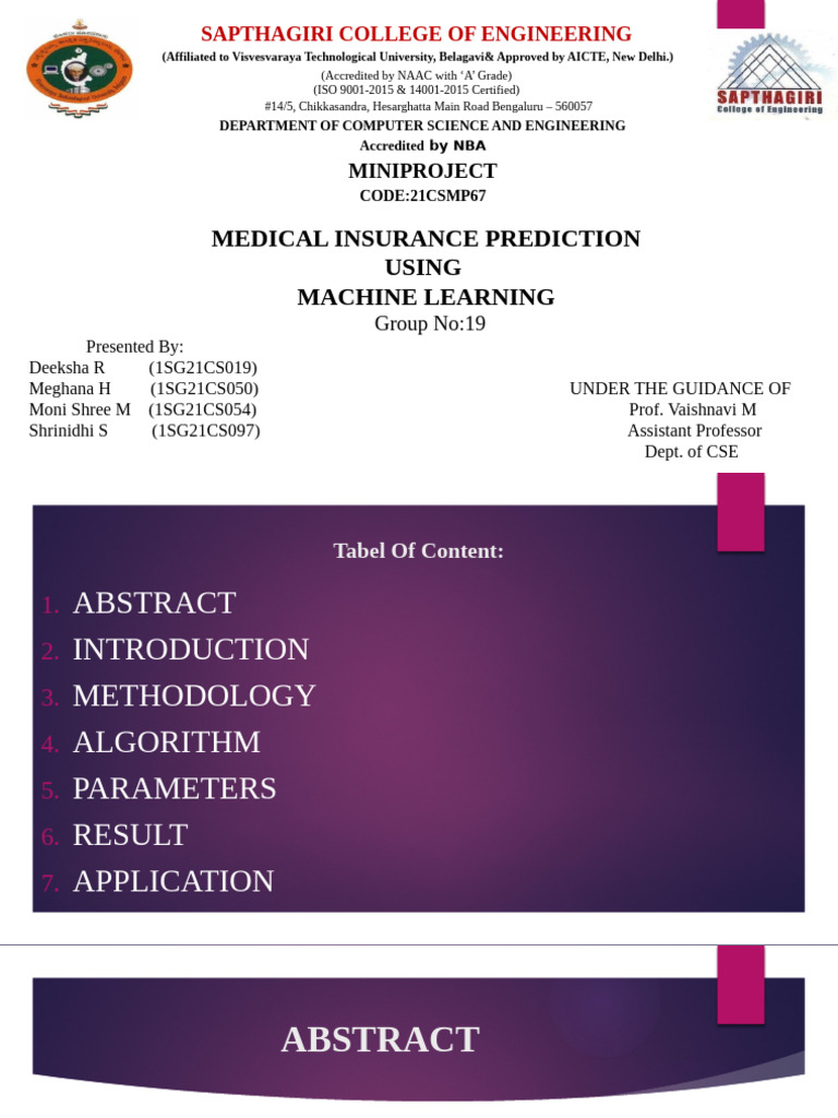 medical[1] | PDF | Machine Learning | Prediction