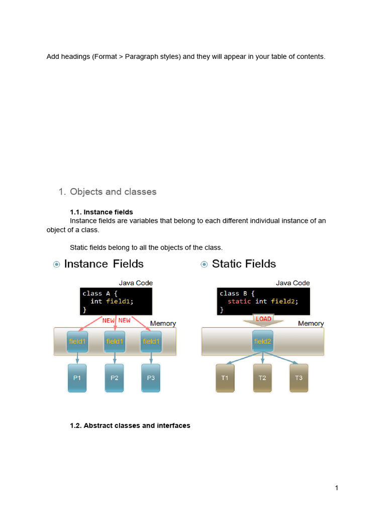 My Notes Oop Exam Notes Pdf Class Computer Programming Method Computer Programming