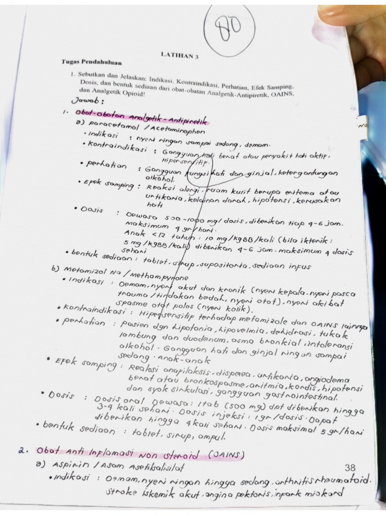 TP Perc 3 Farmakologi | PDF