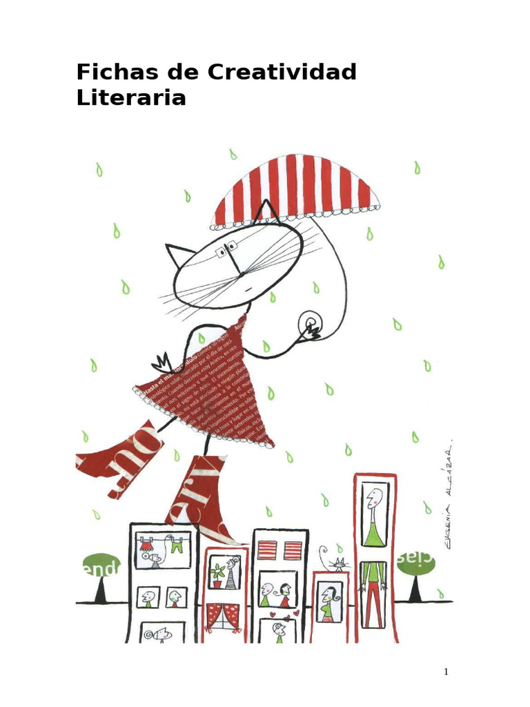 Fichas de Creatividad Lit | PDF | Cómics | La risa