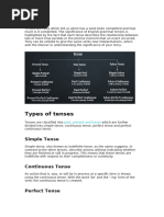 Class 10 English Grammar Tenses | PDF | Grammatical Tense | Grammar