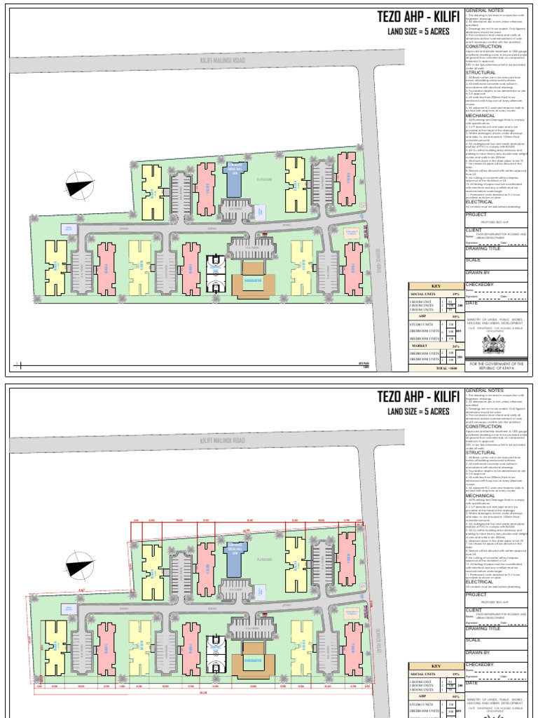 2024-10-14 Tezo Ahp _g+9 Site Plan R-01 | PDF | Drainage | Pipe (Fluid Conveyance)
