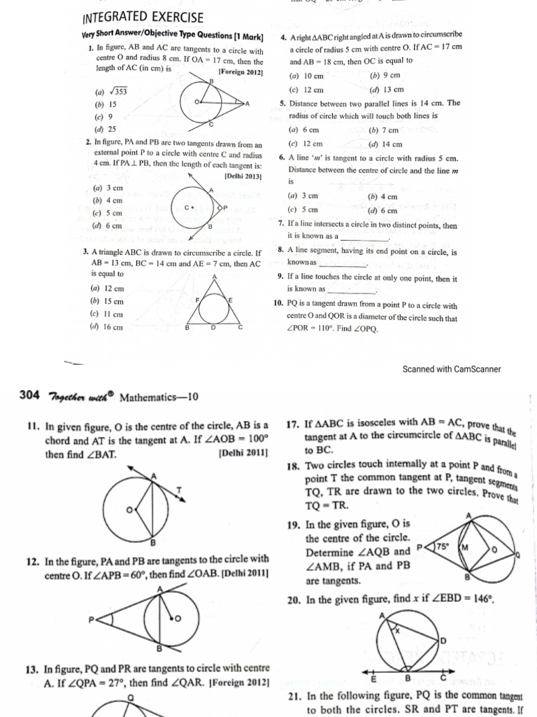 X - Circles (W.S.) | PDF