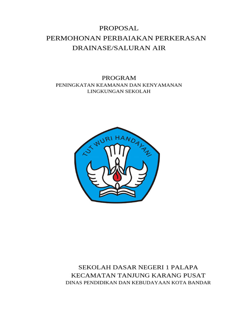 Proposal Drainase | PDF