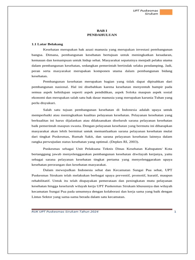 Narasi RUK 2024 | PDF