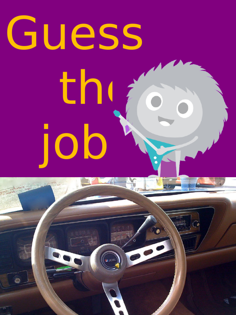 Guess The Job Fun Game | PDF