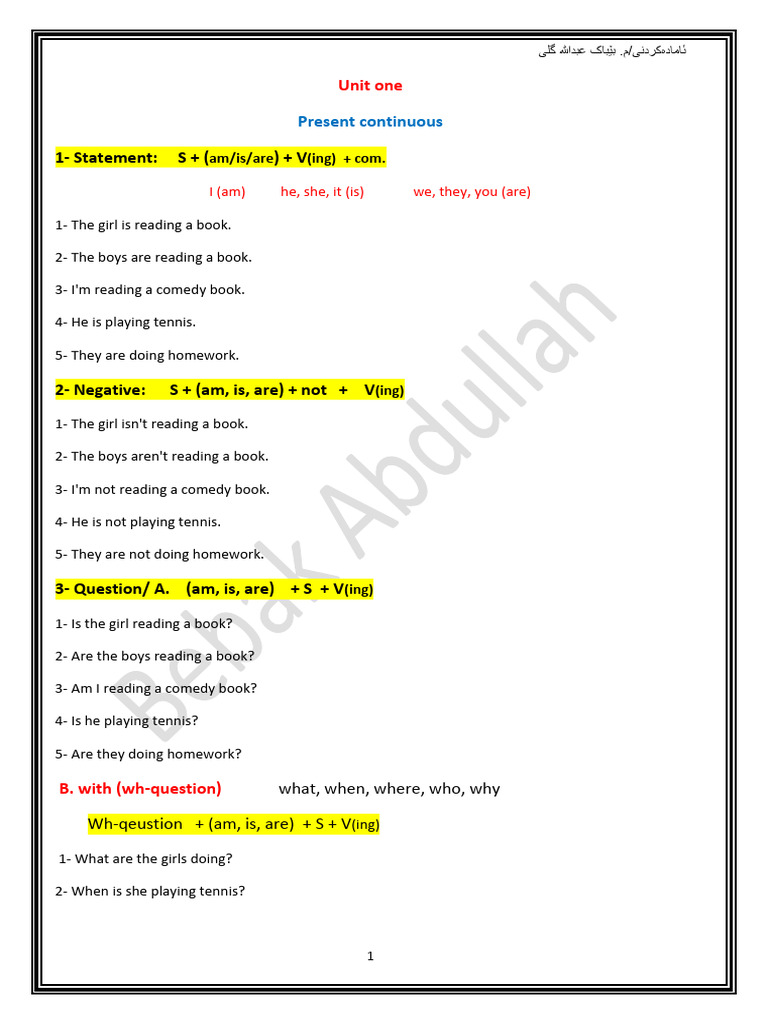Sunrise 10 Grammar 1 | PDF | Linguistic Typology | Linguistic Morphology