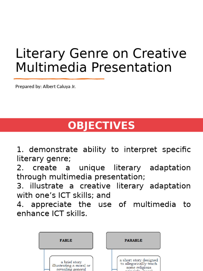 LECTURE-3-Creative-Literary-Adaptations | PDF | Multimedia | Adobe Flash