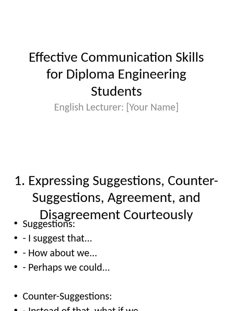 Effective_Communication_Skills | PDF